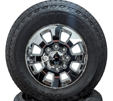 CHEVY 6 20 OE BLACK SPLIT SPOKE HANKOOK TIRES