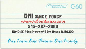Dmi Dance Force in Des Moines, Ia