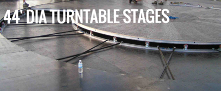 Turntable Stages Rental