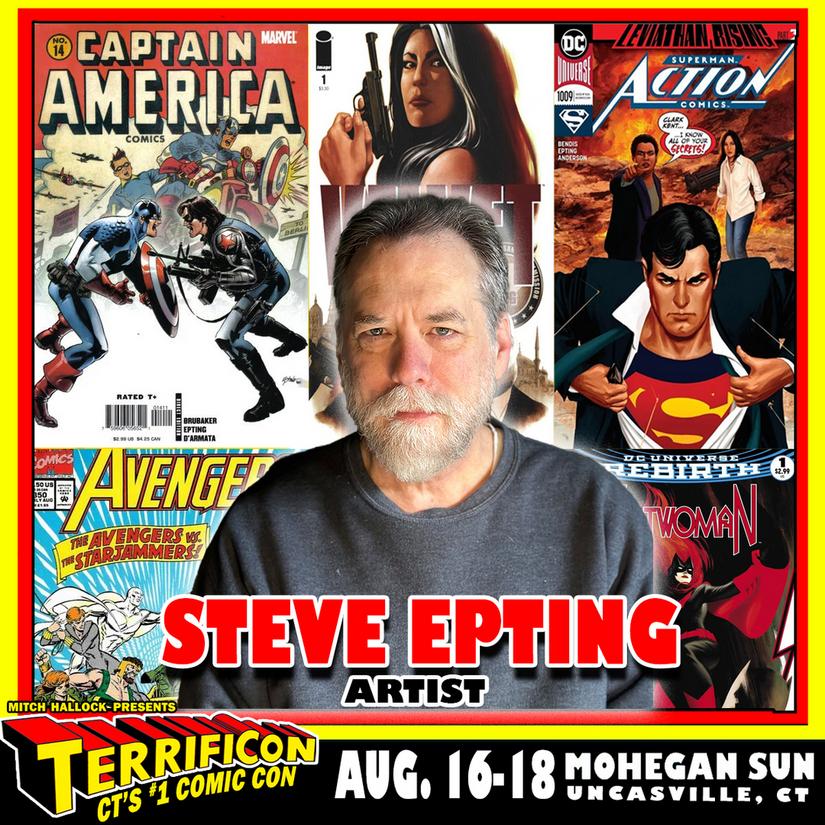 COMIC BOOK CREATOR GUESTS for TERRIFICON CONNECTICUT'S Comic Con at Mohegan Sun