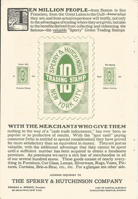 The Trading Stamp Story