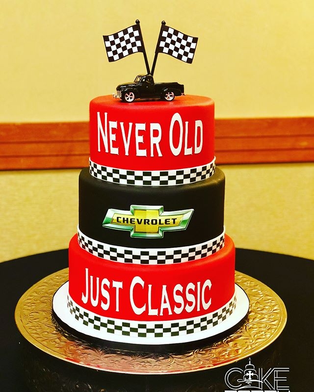 Chevy Birthday Cake
