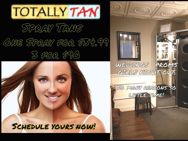 Totally Tan - UV Tanning, Spray Tanning