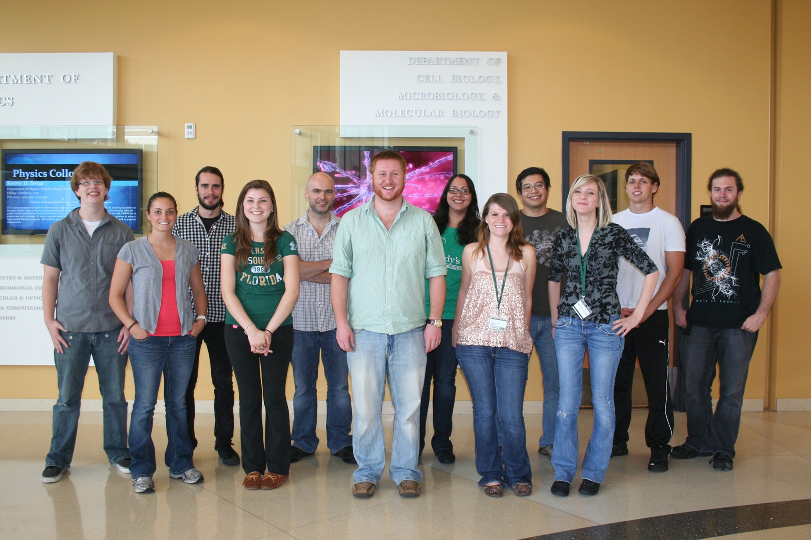 Home page of the Shaw Lab at USF