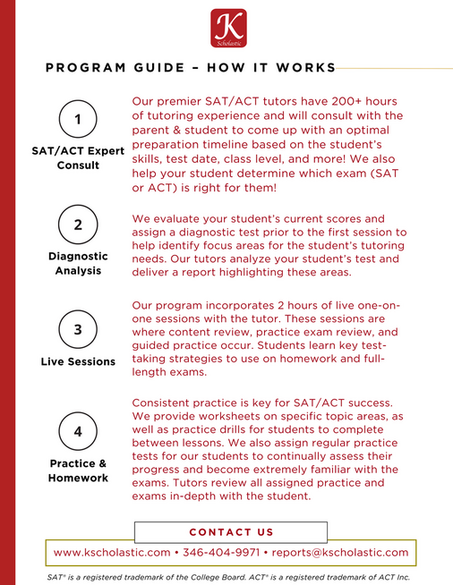 SAT/ACT Test Preparation Program