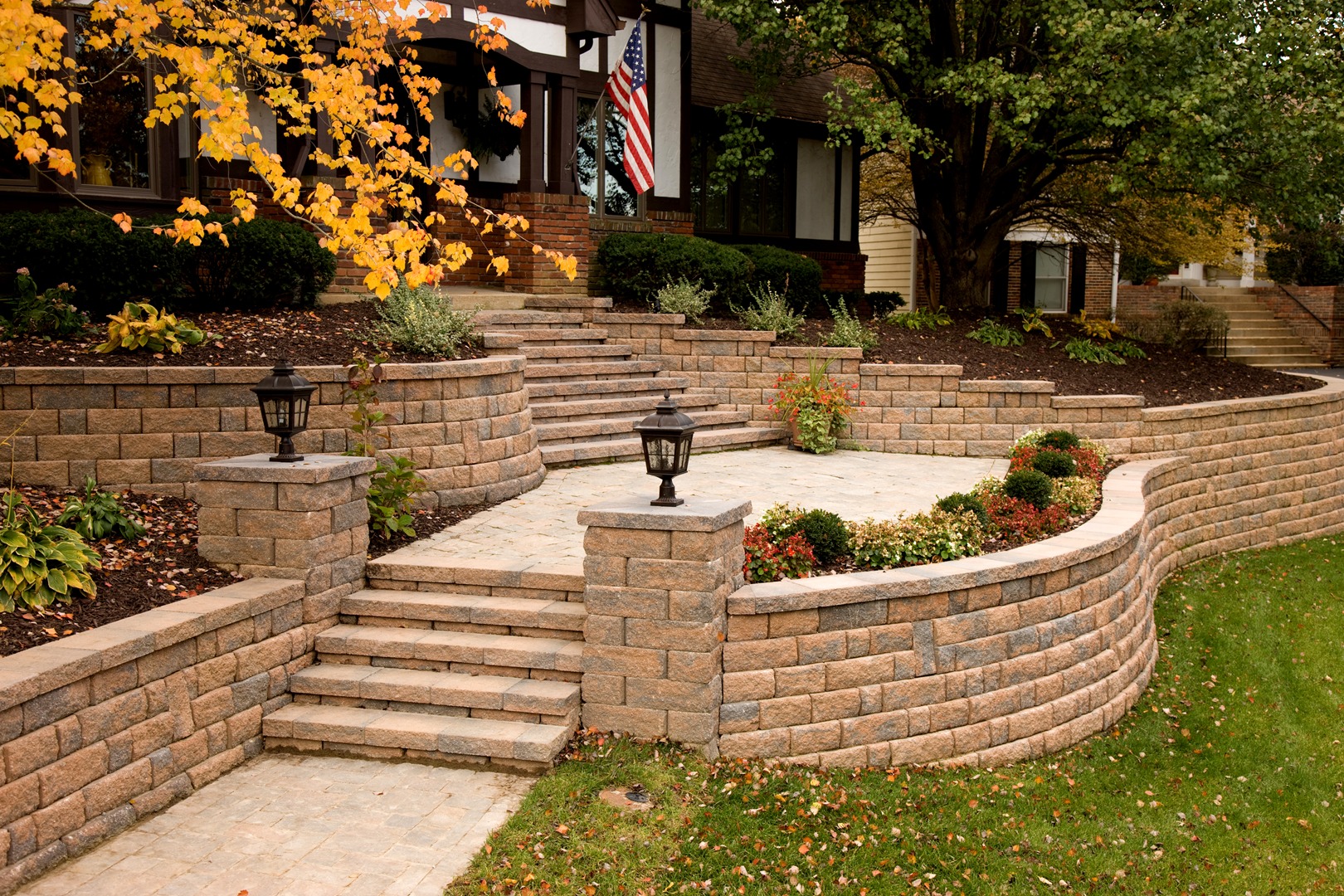 Accurate Landscape & Construction - Retaining Walls, Pavers, Block ...