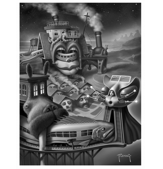 Paintings by Dean Fleming