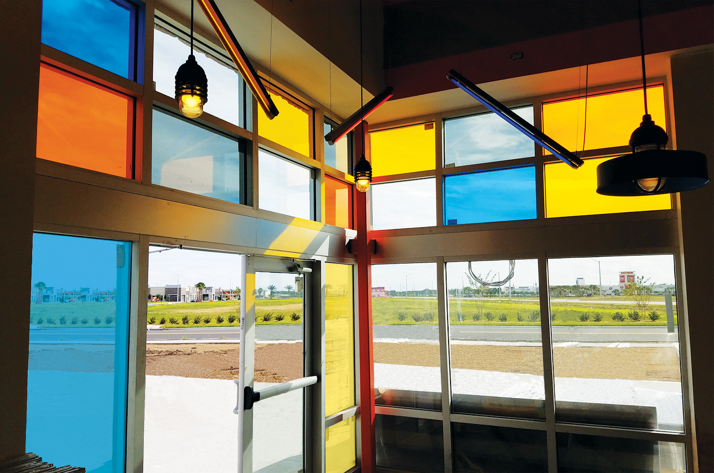 Solar Graphics Colored Window Films