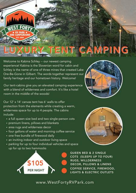 Glamping Tent-Cabins