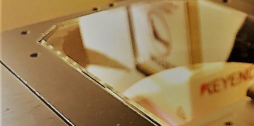 Replacement Keyence Glass Stage - Vision Programming Specialists