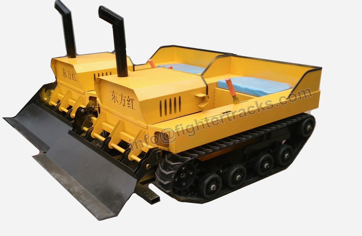 Snow plowing vehicle terrain tank ETCC-100
