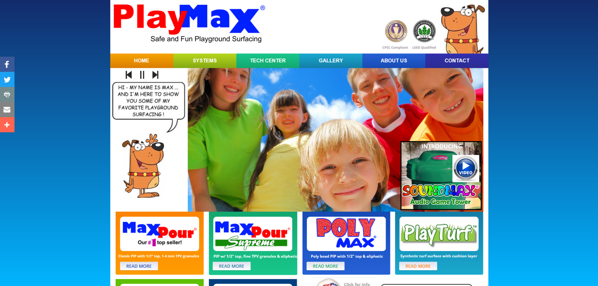 PlayMax® PIP Playground Surfacing Systems - HOME poured-in-place poured ...