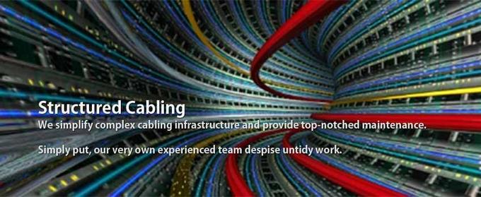 Structured Cabling Contractor - Category 6, Fiber Optic