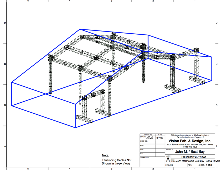 Apex Truss Grids for Clear Span Tents