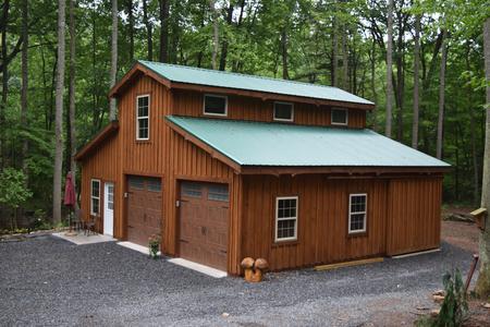 30x36 Garage with Loft