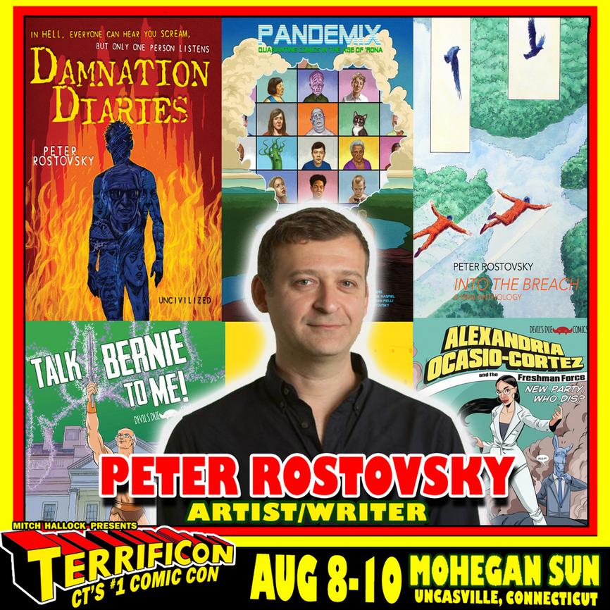 COMIC BOOK CREATOR GUESTS for TERRIFICON CONNECTICUT'S Comic Con at ...