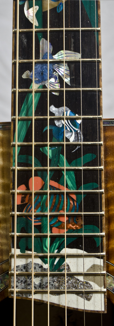 Harvey Leach inlays - Custom Inlays, Musical Instrument