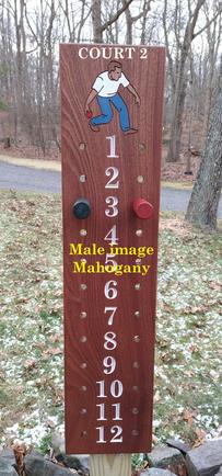 Bocce Scoreboards and accessories