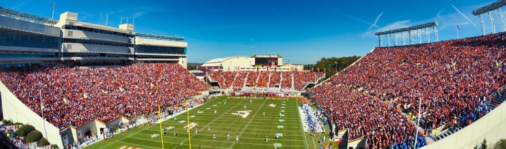 VT Football Parking