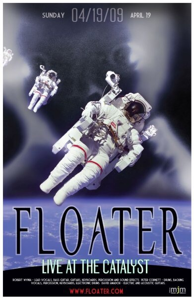 Floater - California Concert Posters