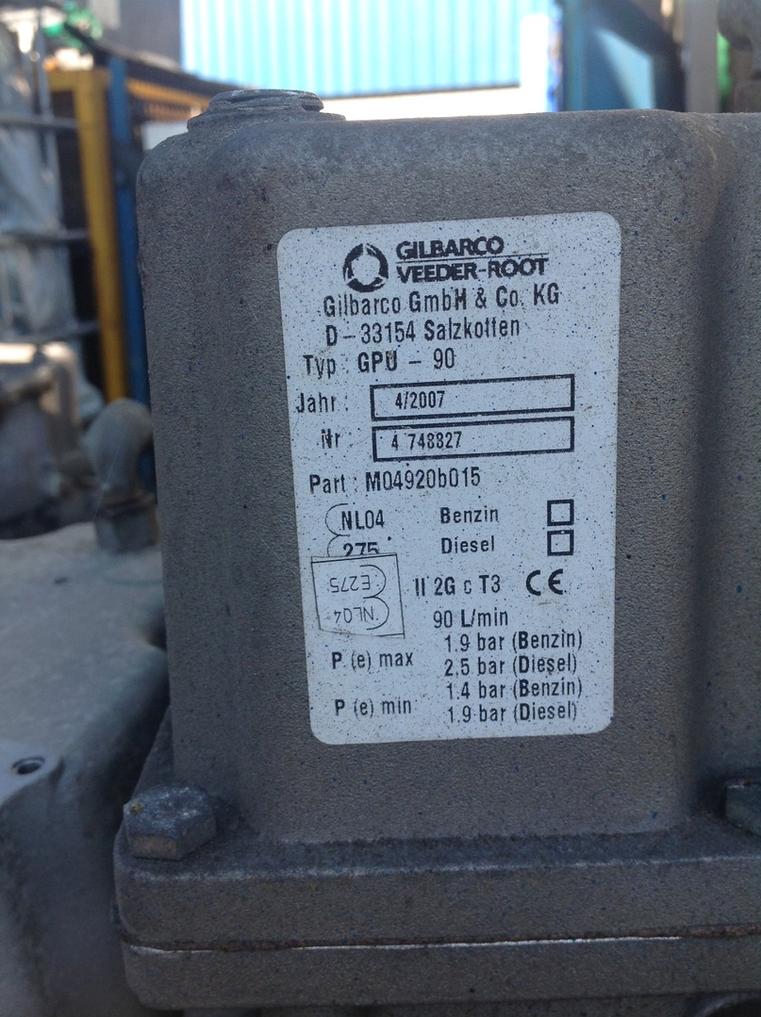 Gilbarco pumping units