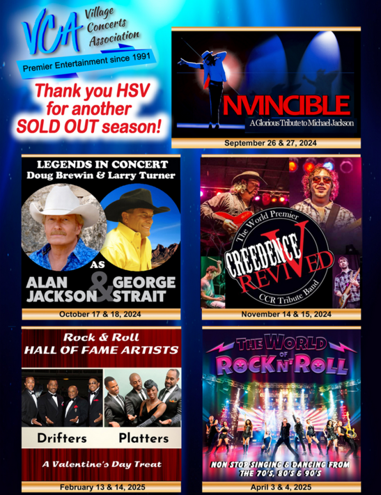 Hot Springs Village Concerts - Village Concerts Association