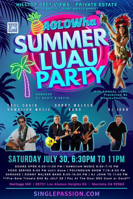 Aglowha Summer Luau Party