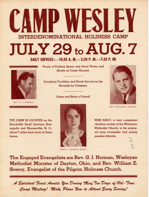 Camp Wesley 2023 Plans