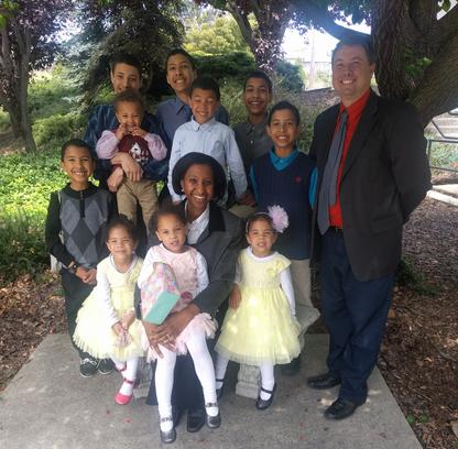 Kevin and Kenyata Maki