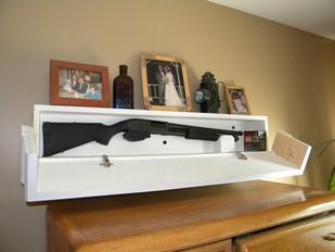 Secret Hidden Compartment Gun Safe