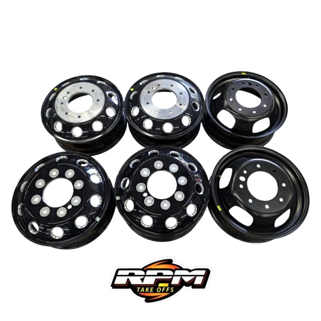 NEW RAM 8 LUG DUAL REAR WHEEL DUALLY SET OF 6
