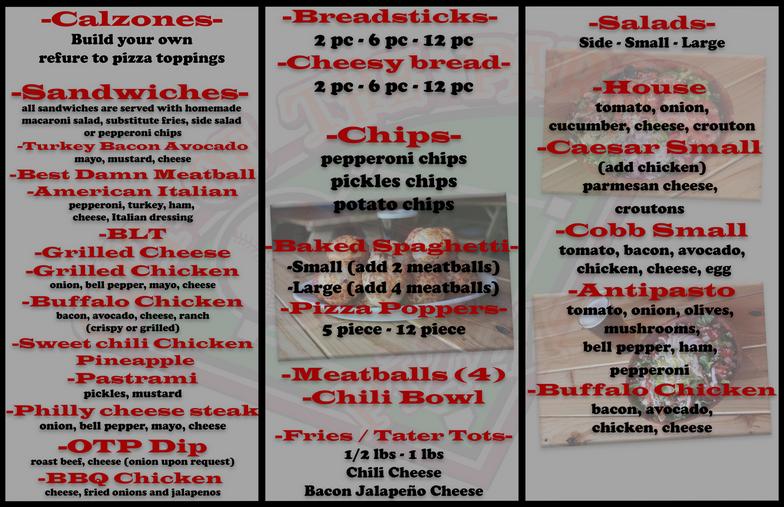 Out of the Park Pizza - Pizza, Wings, Salad