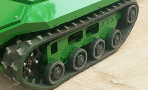 Rubber Track, sprockets, wheels etc for rubber track chassis and assembly