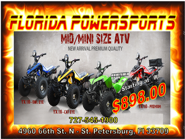 Florida PowerSports - Scooters, ATV's, Dirt Bikes, Go Karts, Dune ...