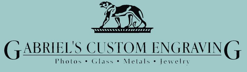 Gabriel’s custom engraving in Reston, Virginia