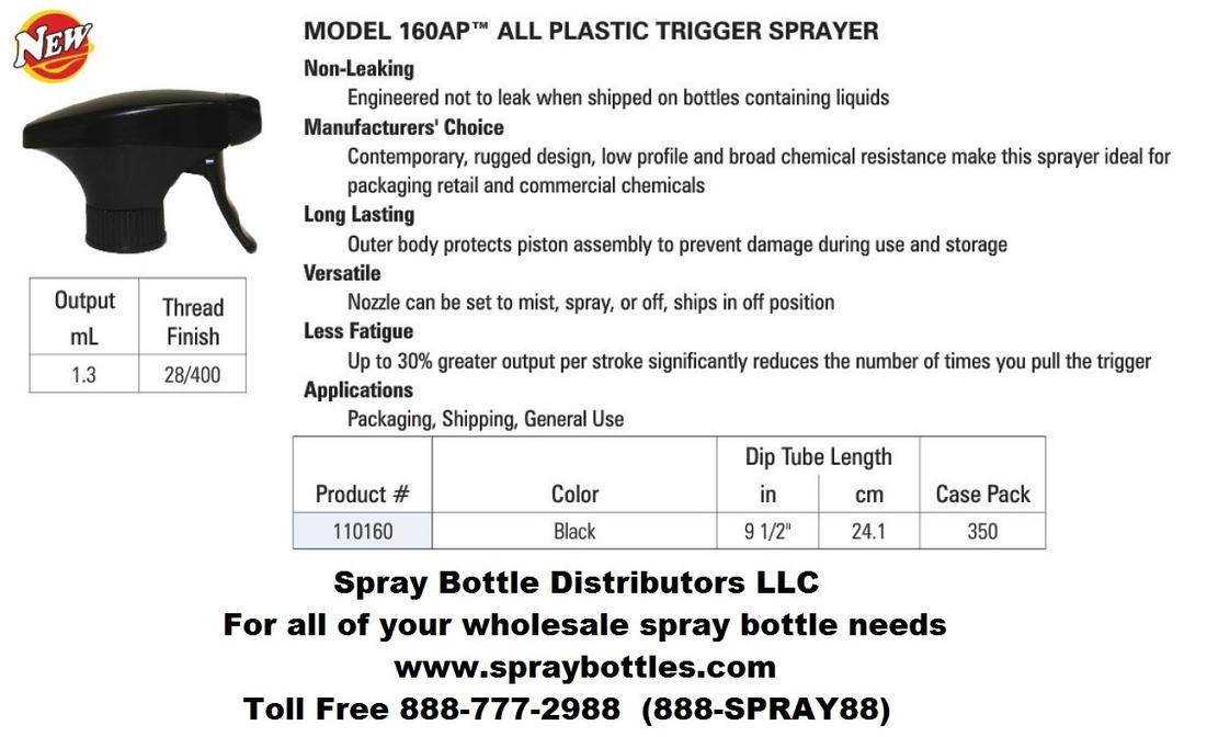 Spray Bottle Distributors LLC, Trigger Sprayers