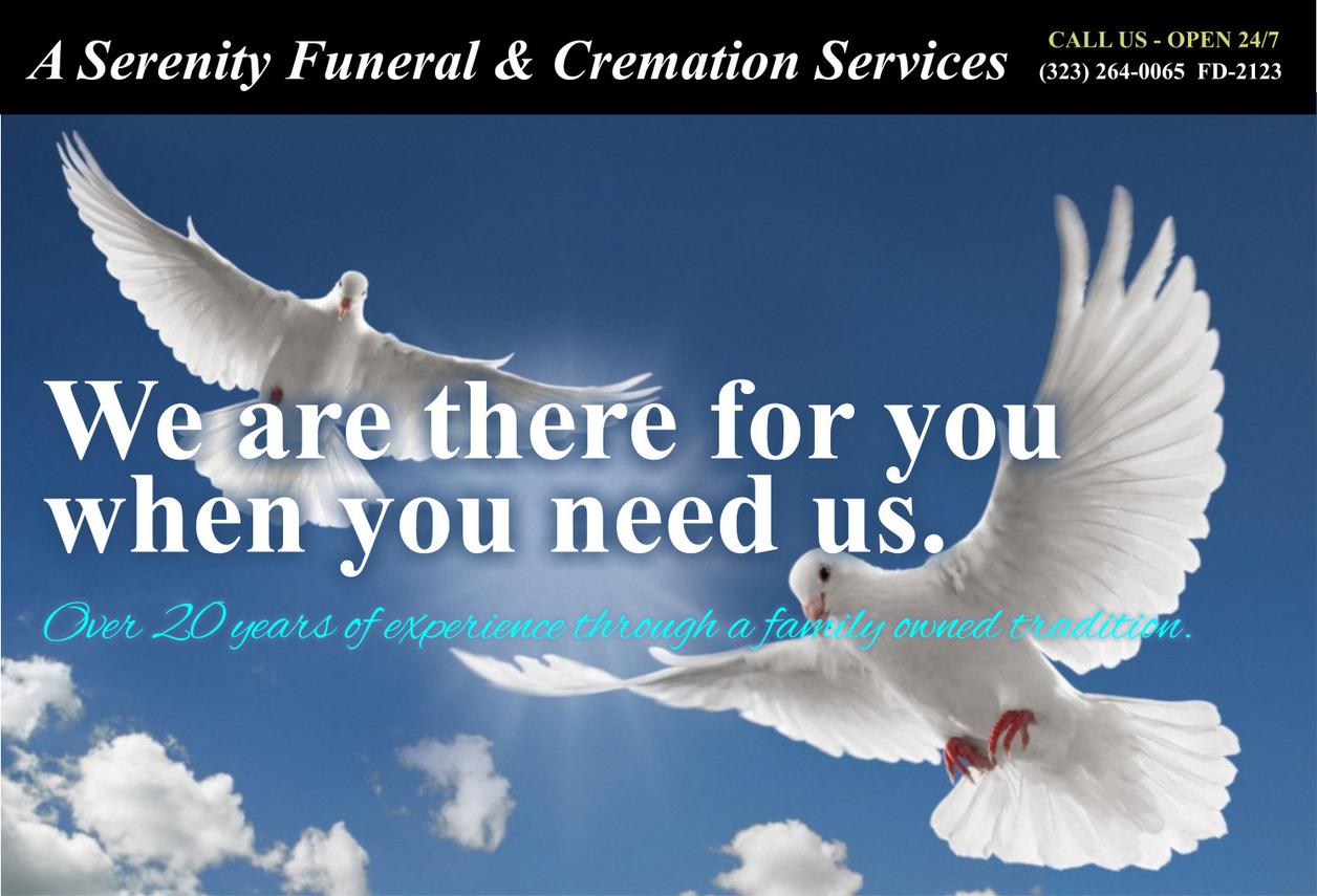 A Serenity Funeral & Cremation Services, Inc.