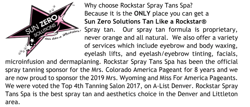 Welcome To Rockstar Spray Tans Spa