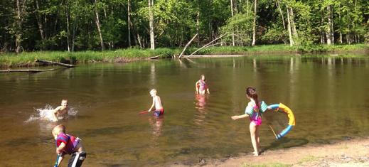 Campground on the river with canoe and kayak rentals near Ludington ...