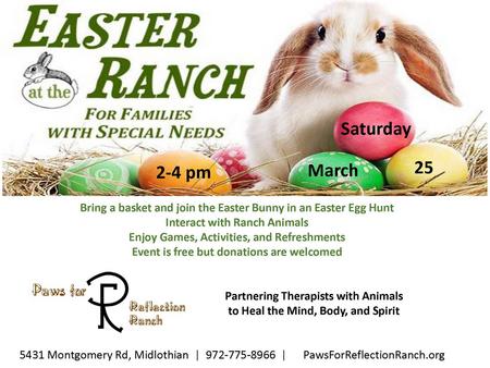 Paws for Reflection Ranch - Counseling, Therapeutic Horseback Riding