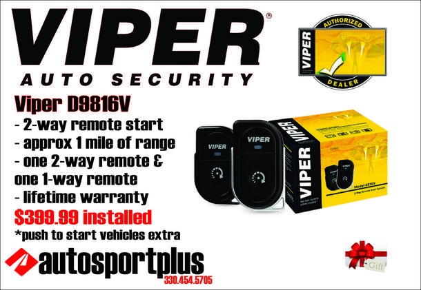 Autosport Plus - Remote Car Starter Installation - Canton Ohio - Remote ...