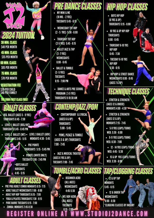 Studio J2 Dance - Dance Classes, Fitness, Hip Hop Dance Classes