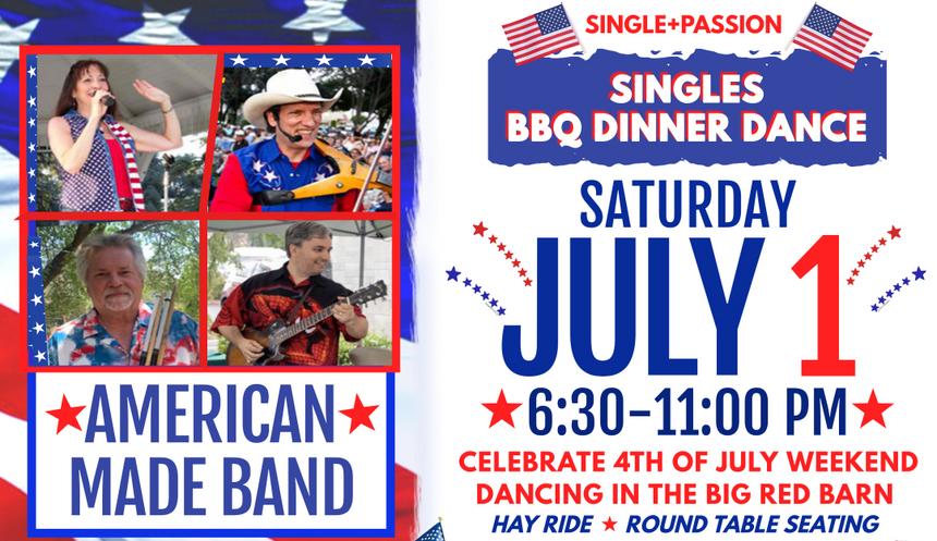☆彡 4TH OF JULY WEEKEND ☆彡 BBQ Barn Dance!