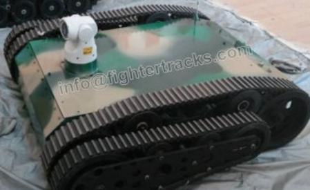 Rubber track chassis undercarriage, robot chassis