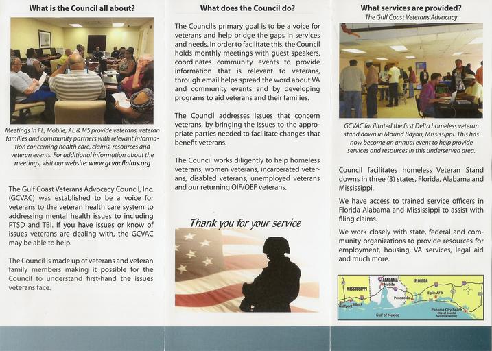 Gulf Coast Veterans Advocacy Council inc. - Helping Veterans