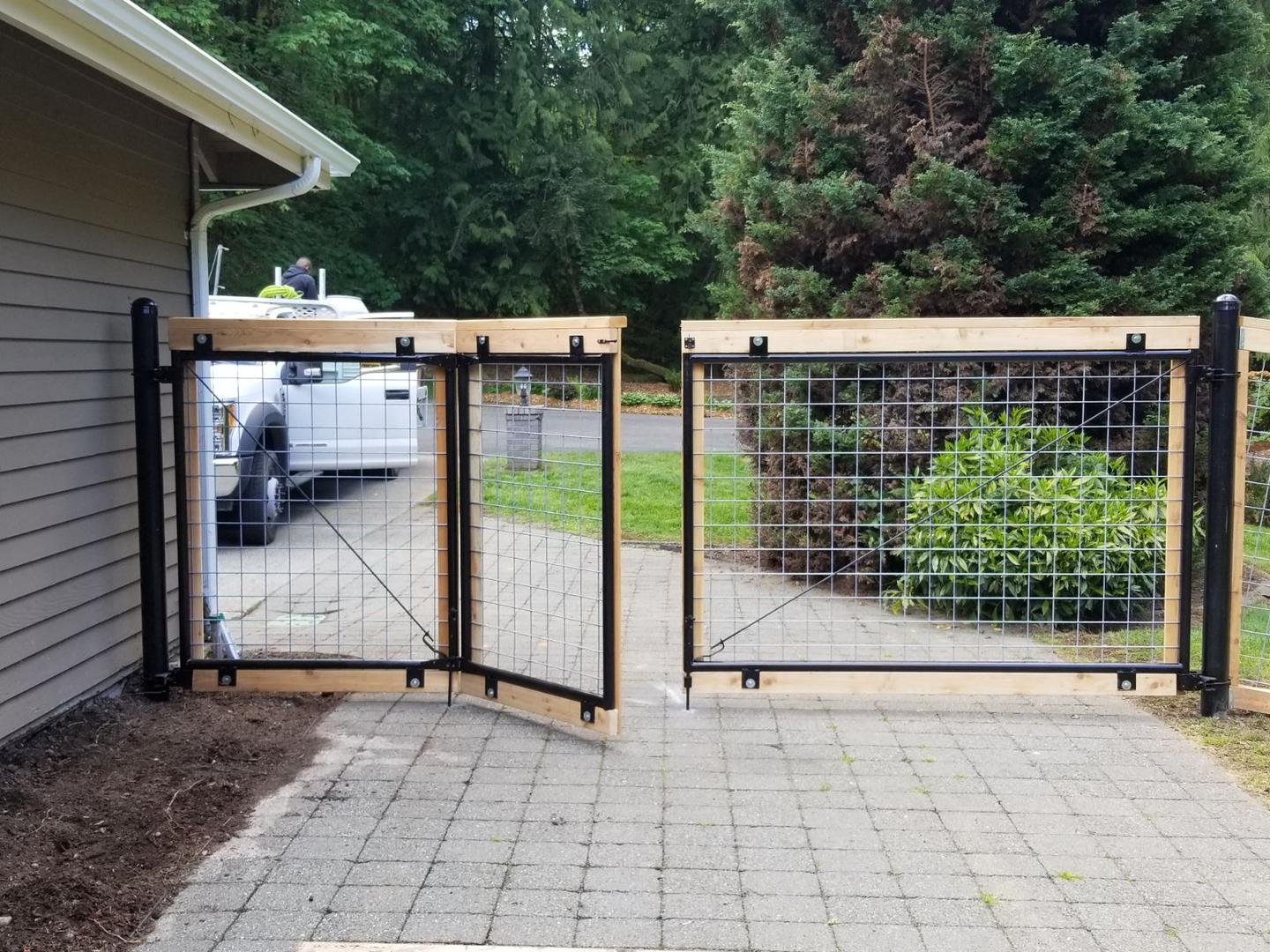 DIY Fence And Gate Plans: Featuring Wild Hog Black Metal, 45% OFF