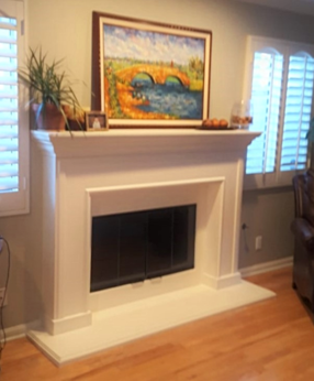 Transitional Fireplace Mantels, Cast Stone Mantels in Los Angeles