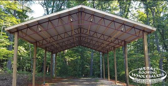 Pole Barn Building Kit - Knoxville TN - Metal Roofing Wholesalers