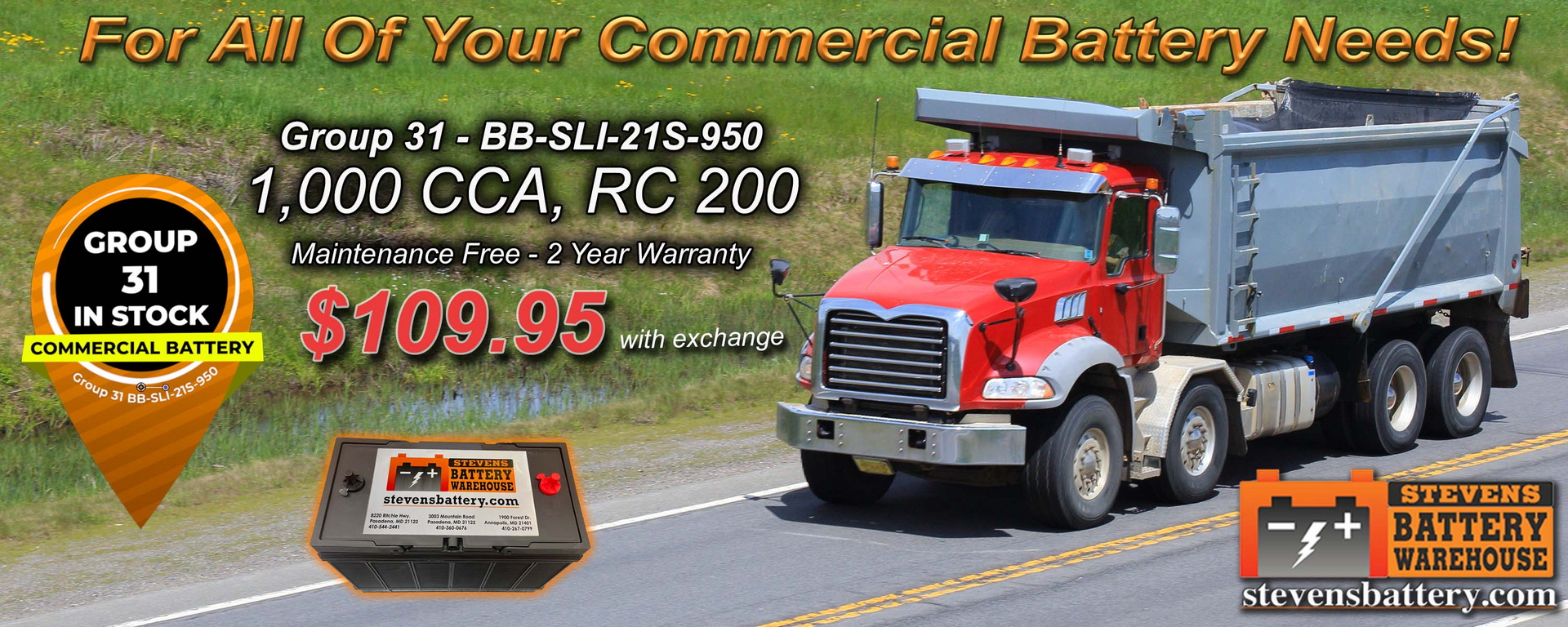 Stevens Battery Warehouse - Home