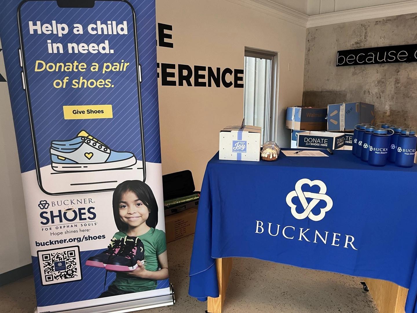 Buckner Shoe Drive 2021